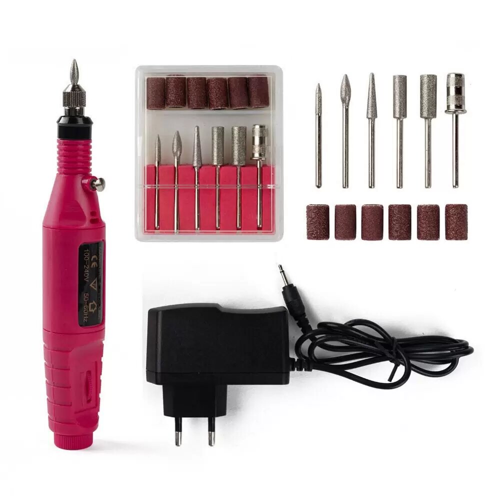 Фрезер для маникюра и педикюра 15000 оборотов (Красный) 00000822836