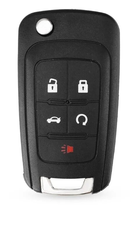 Корпус брелка на 5 кнопок для Chevrolet Cruze Epica Lova Camaro Impala 2 3 4 5.