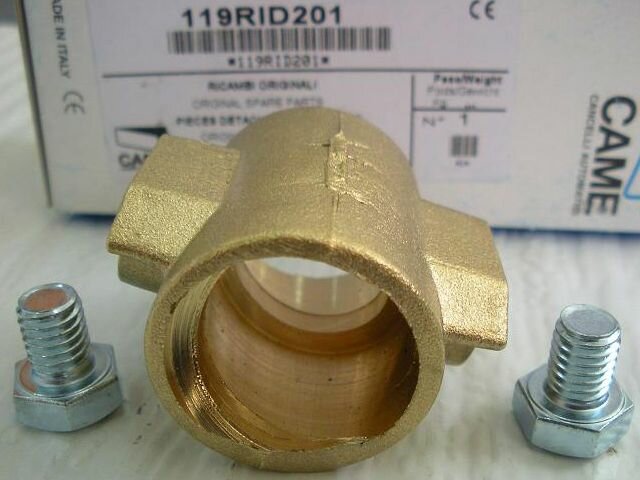 Втулка Came ATI NEW 119RID201 для распашных ворот, бронзовый цвет, IP65