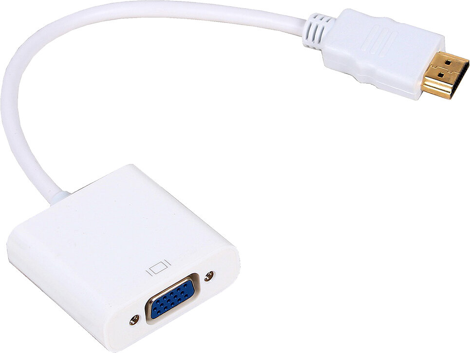 Сетевой кабель VCOM 0.15m м HDMI(M) to VGA(F) CG558