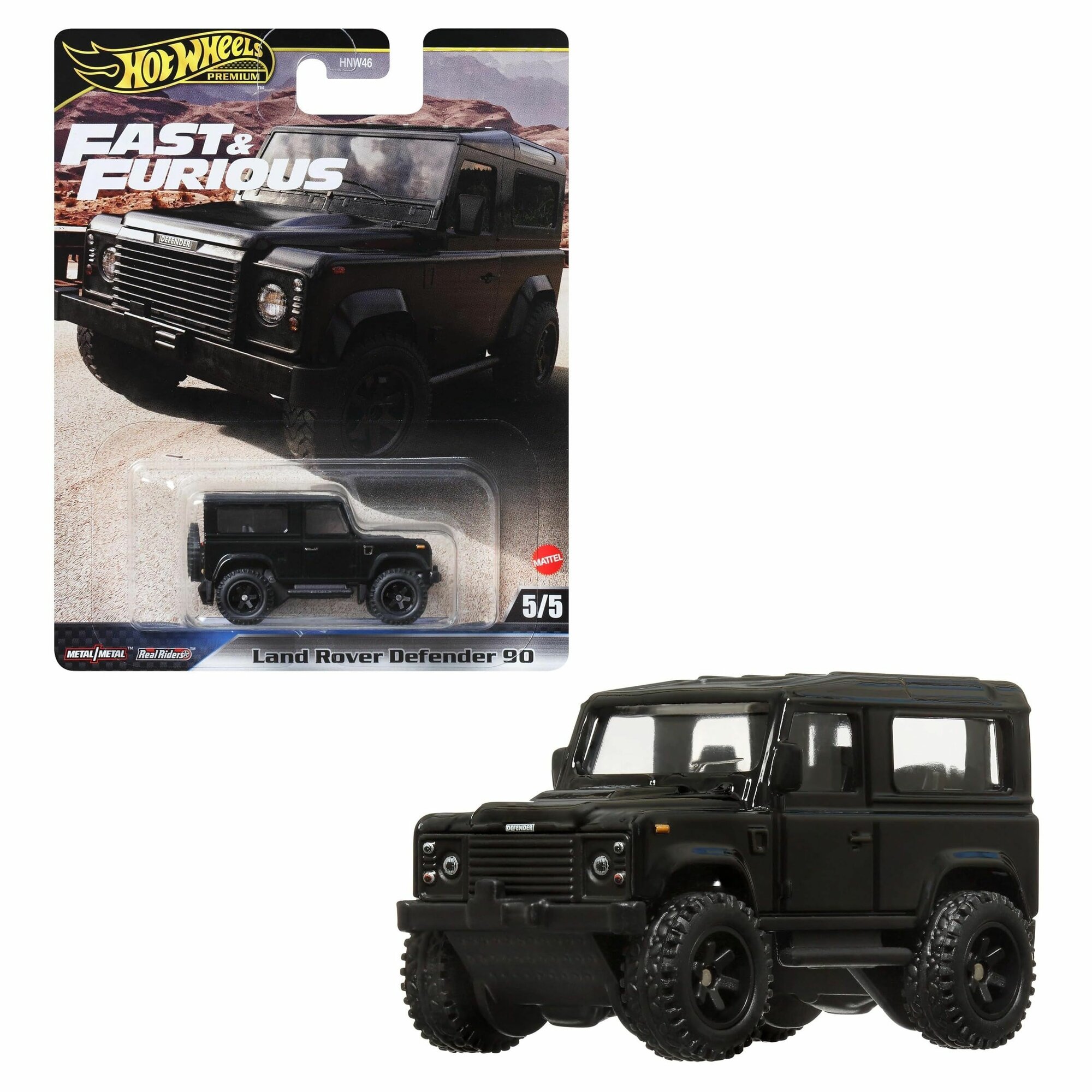 Машинка Hot Wheels HYP74 Fast&Furious Land Rover Defender 90 5/5