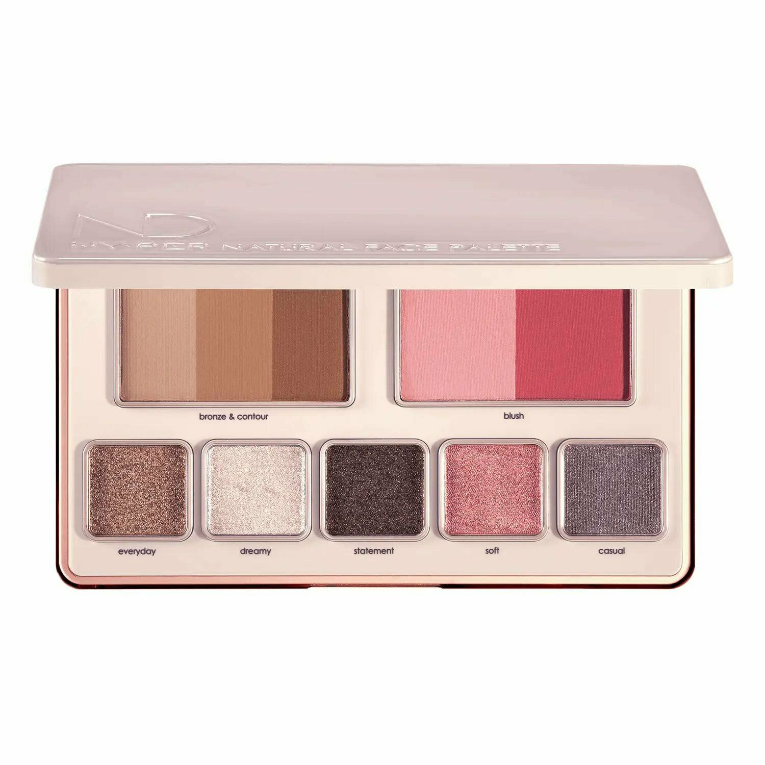 Палетка для макияжа лица и глаз NATASHA DENONA HY PER Natural Face Palette 12.8g