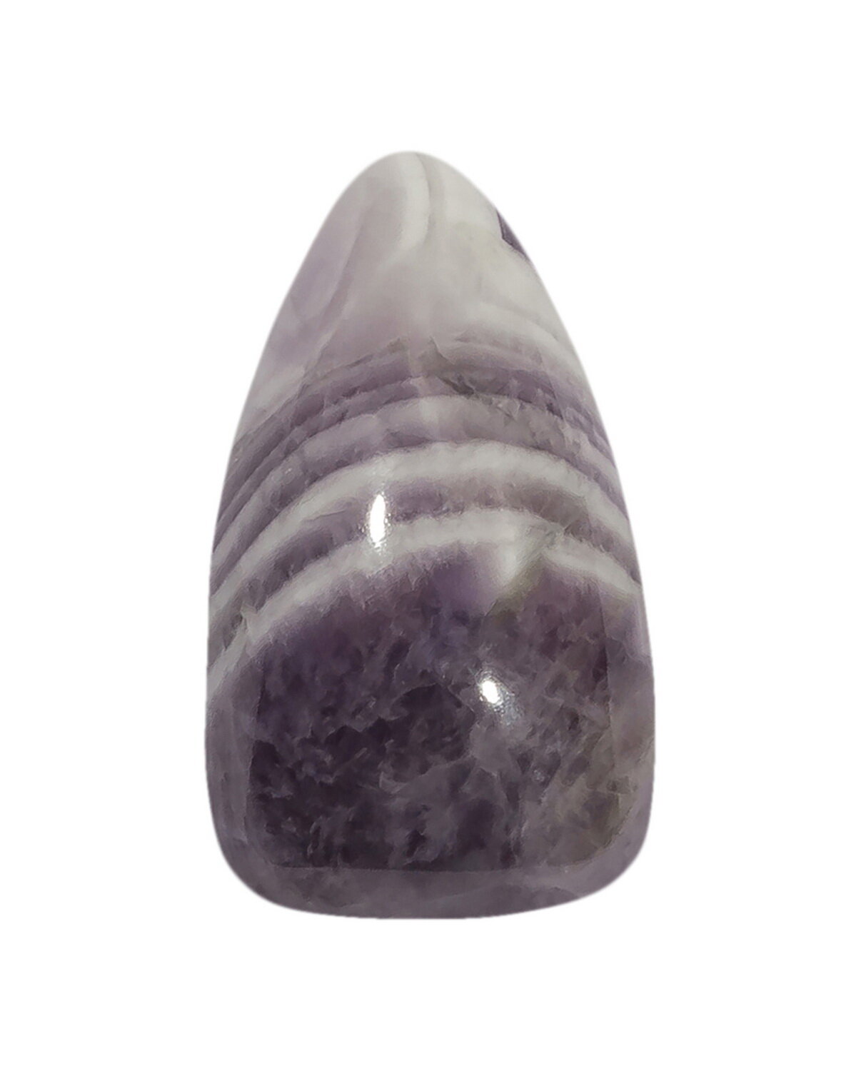 Кабошон из минерала Аметист, натуральный камень, размер: 23х14х7 мм.