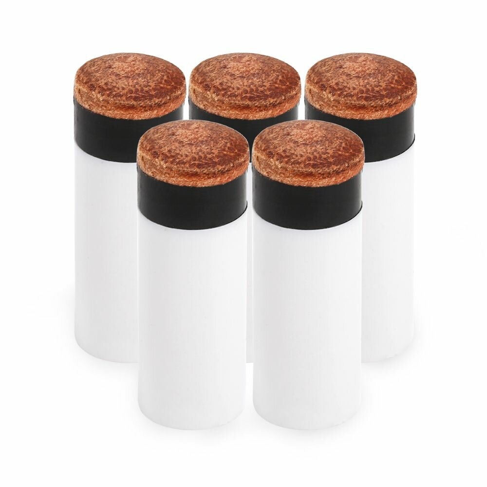 5 шт. насадки для кия из полистирола, защита кончика кия для бильярда, легко надевается