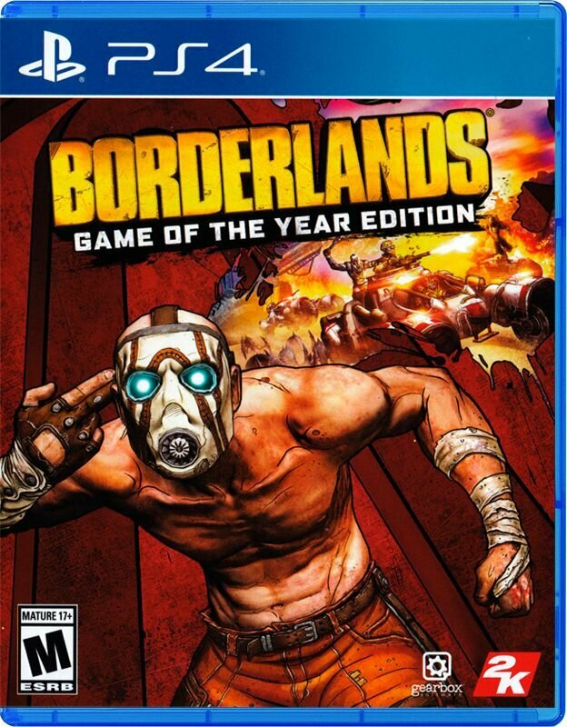 Игра Borderlands: Game of the Year Edition (английская версия) для PS4