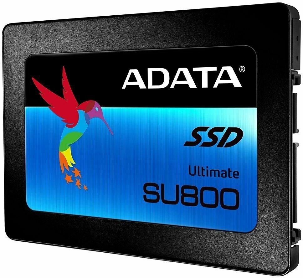 Твердотельный диск 1TB A-DATA Ultimate SU800, 2.5", SATA III, [R/W - 560/520 MB/s] 3D-NAND TLC, SMI