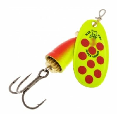 Блесна Vibrax Hot Pepper 4 (Blue Fox), вращ, масса 10гр - CLN