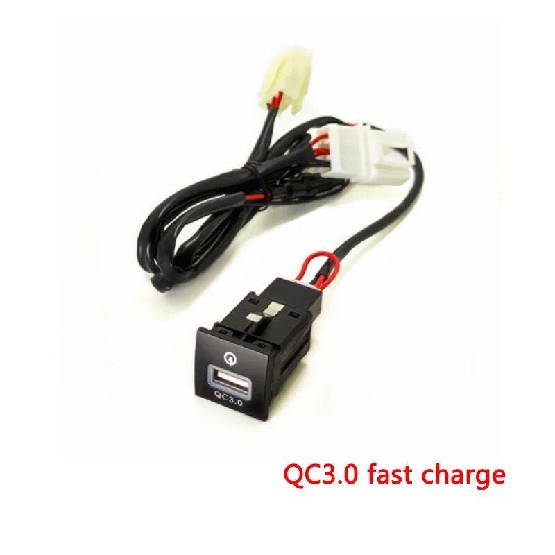 Автомобильное зарядное устройство USB для VW Golf 6 Jetta 5 MK5 Scirocco 06-14, разъем PD для быстрой зарядки QC3.0, адаптер для прикуривателя QC3.0 charger