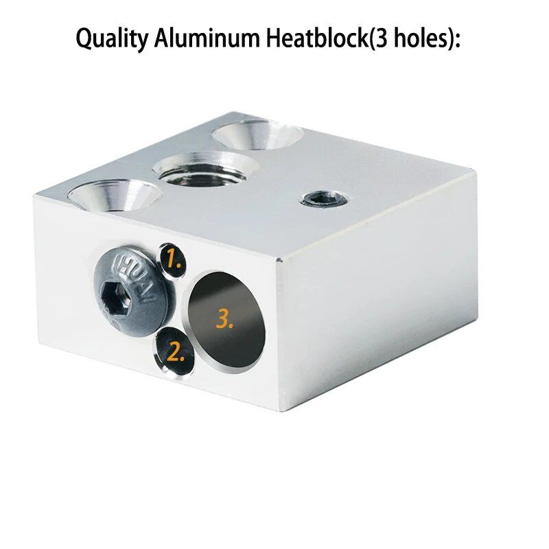 Нагревательный блок для 3D-принтера 5Aplusreprap 00990 1 PCS, D
