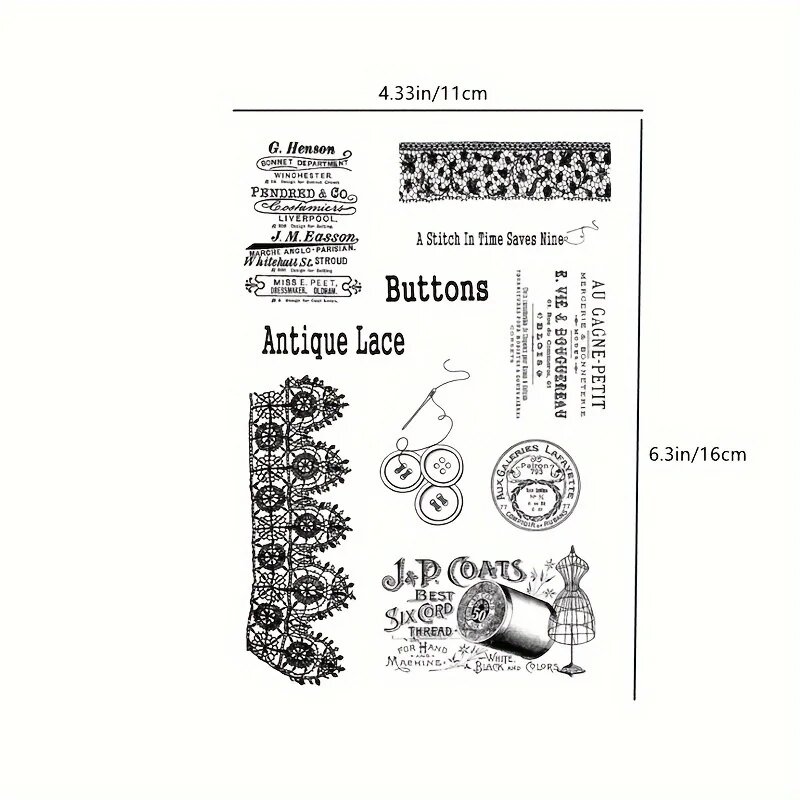 Фон прозрачный штамп печать для DIY скрапбукинга/декоративный фотоальбом a5023
