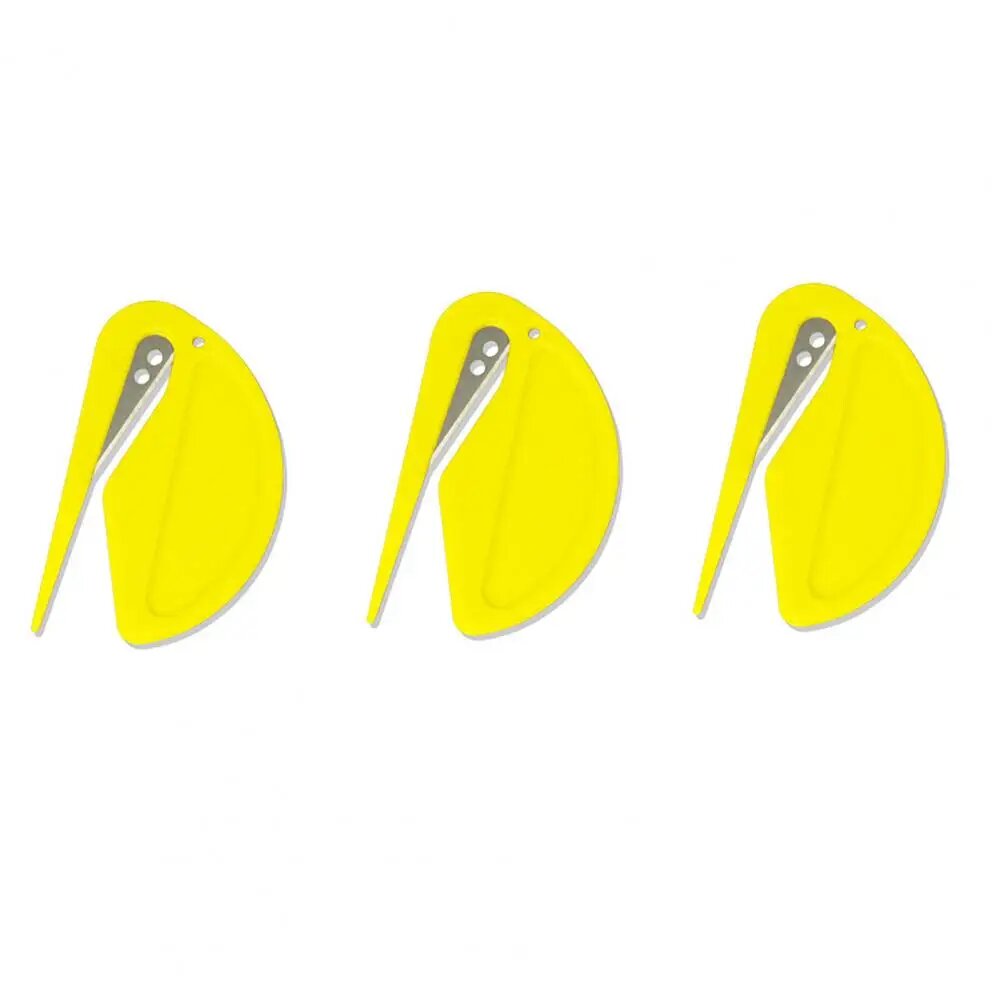 Многофункциональный нож для письма Yellow 3pcs