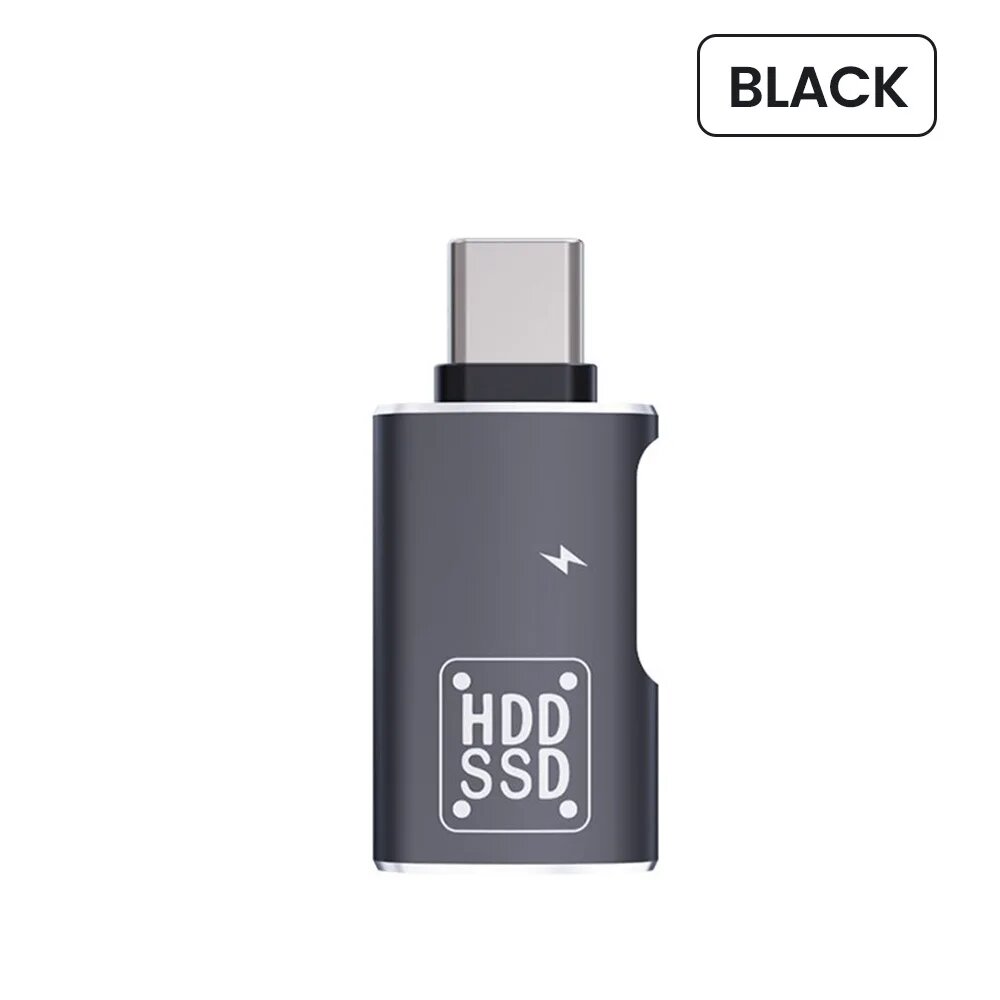 OTG адаптер Type-C на USB 2.0 Black