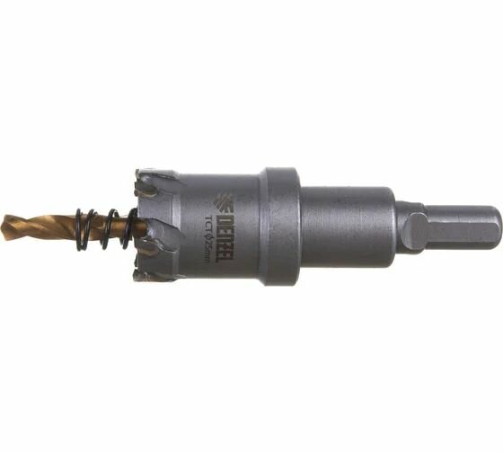 Коронка твердосплавная по металлу 25 мм DENZEL