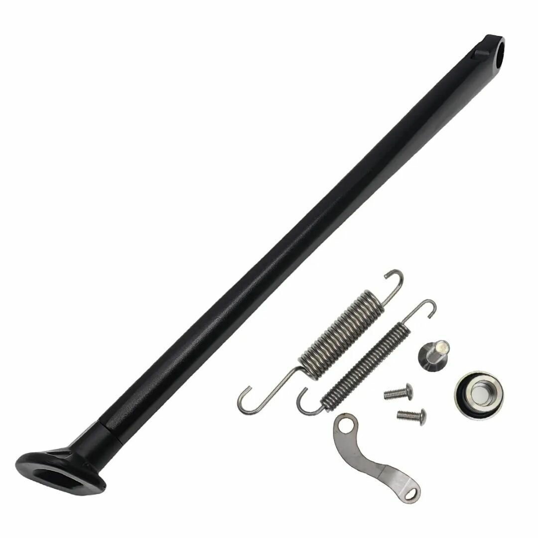 Подножка черная боковая с механизмом для КТМ 2017-2023г (КТМ Эндуро)