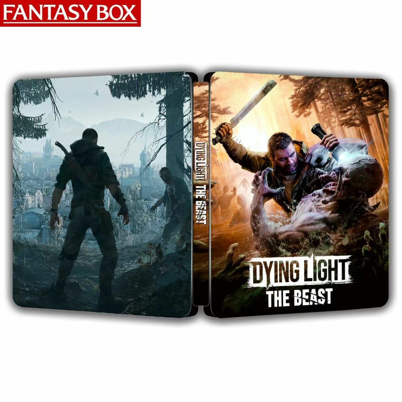 ONi Fantasy Box (Только стальной корпус, без диска с игрой) Dying Light The Beast Steelbook For PS4/PS5 пустой корпус без диска для ps4 ps5