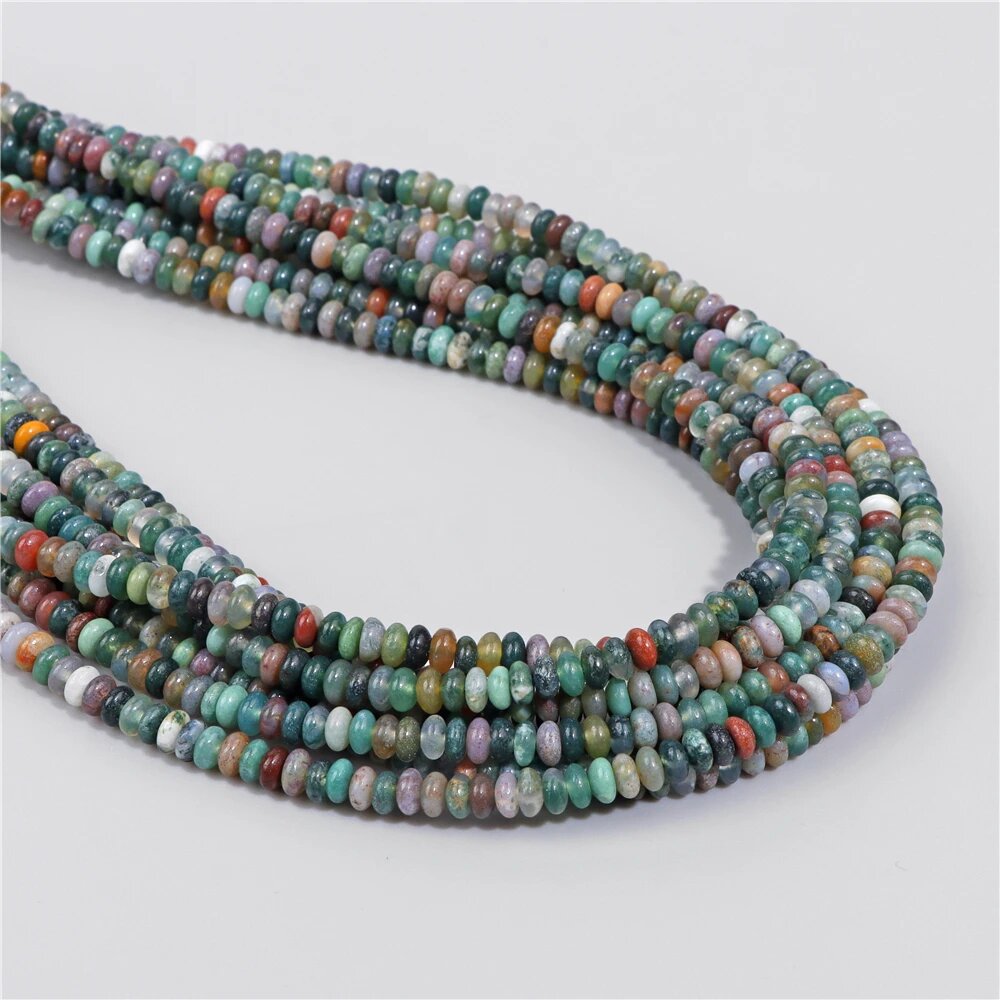 Бусины из агата Индия, цвет NO.21, 15 дюймов, 150 шт