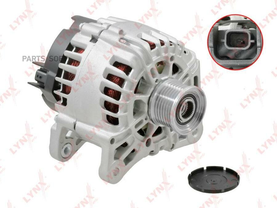 LYNXAUTO EA-1196 Генератор LADA Vesta 1.6 19> / X-ray 1.6 16> (150A) ()