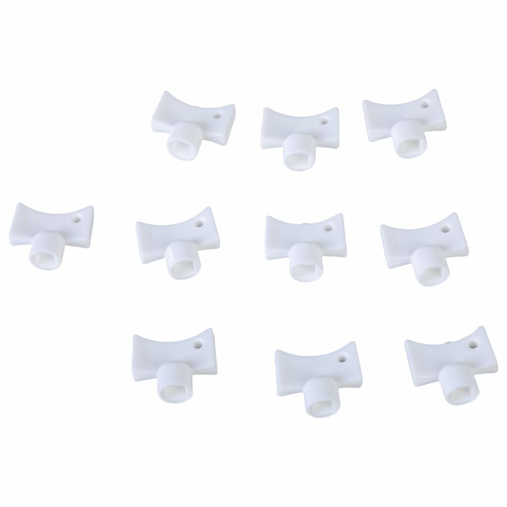 10 шт. пластиковый ключ для радиаторного крана