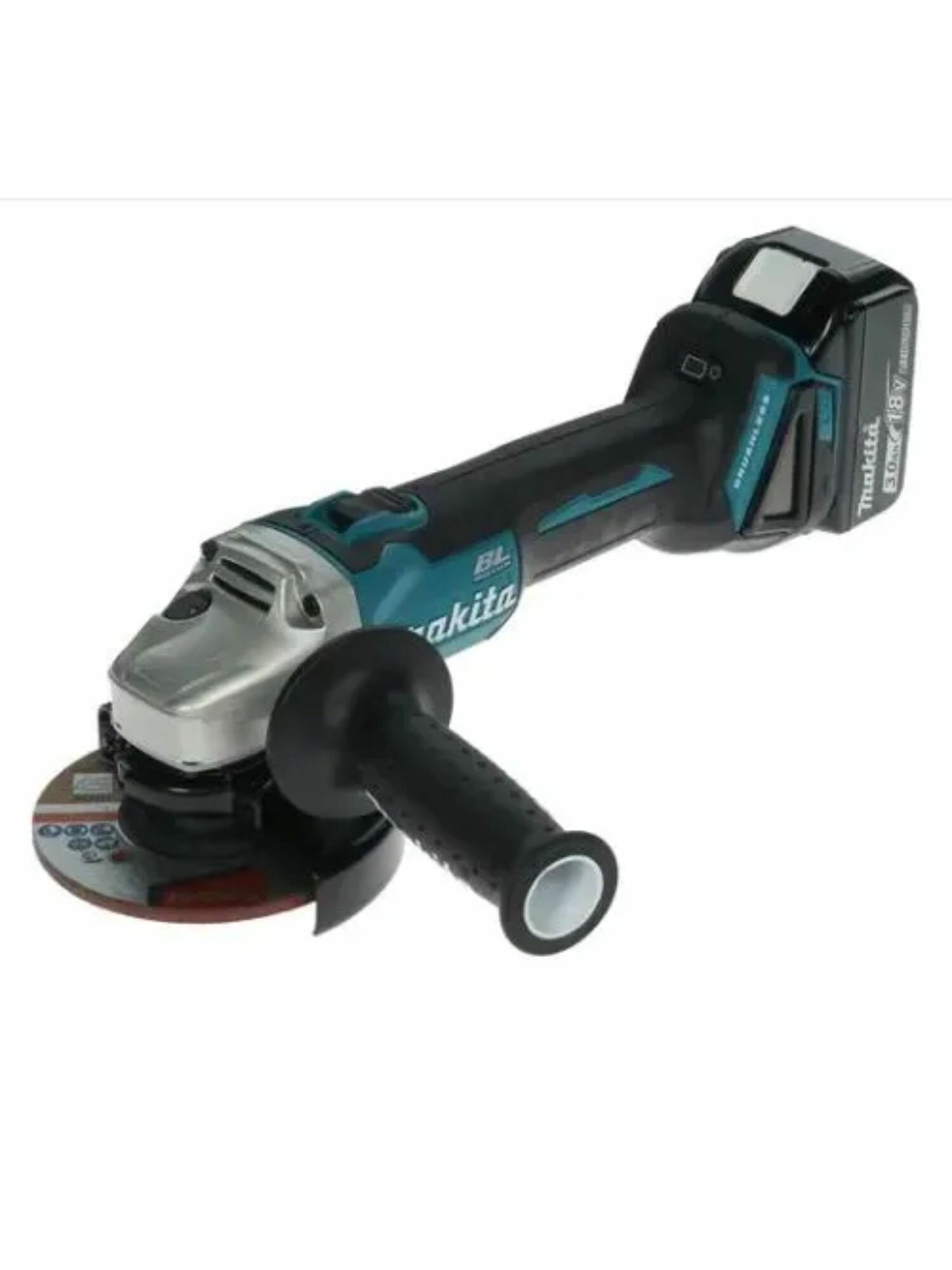 Углошлифмашина акк. Makita DGA504RF 125мм (в подарок з/у, 1 акк. 3Ач) 18В Li-Ion кейс