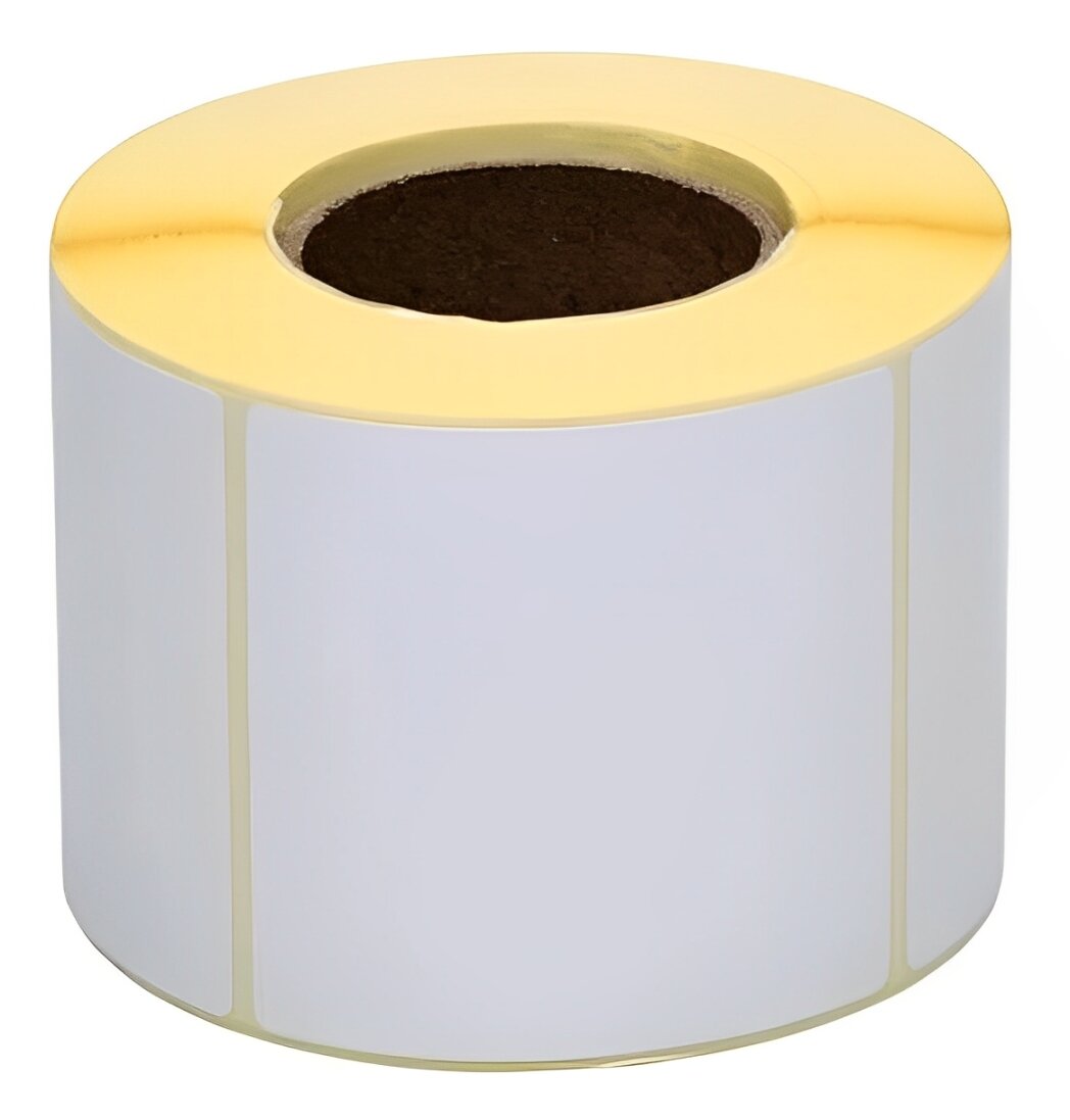 Термоэтикетки для Ozon / этикетки для Озон, 75х120 мм, 300 шт втулка 40 мм