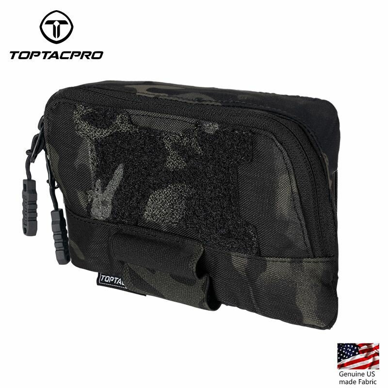 Подсумок TOPTACPRO тактическая сумка для администратора MOLLE EDC Хозяйственная Многофункциональная поясная на пояс-чехол 8510