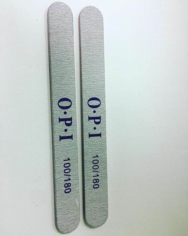 Пилка прямая профессиональная OPI Edge File. Комплект 5 штук