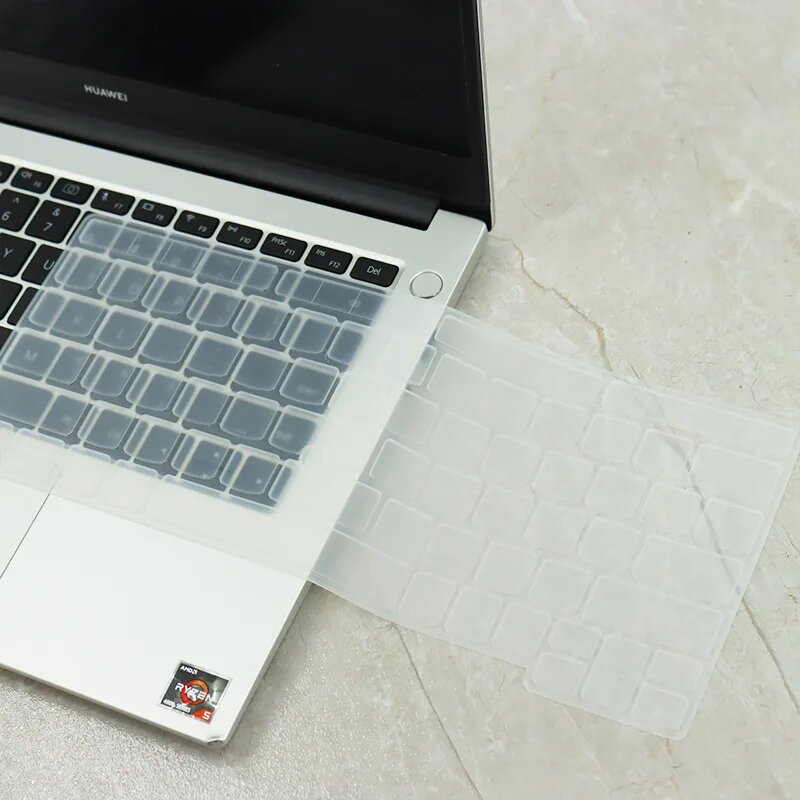 Силиконовый чехол для клавиатуры Lenovo ThinkPad P14s Gen 5 2024 / Thinkpad T14 Gen 5 G5 / clear