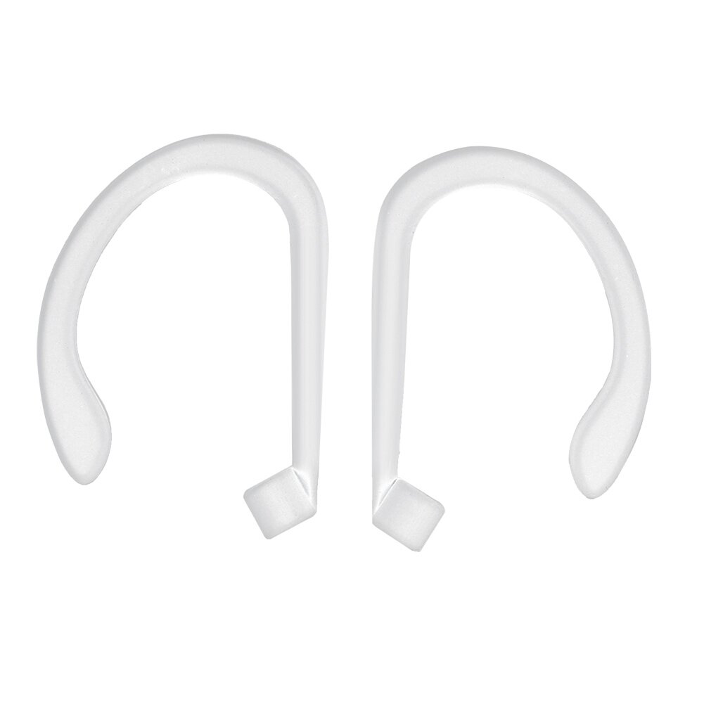 Силиконовый держатель для наушников AirPods (белый)