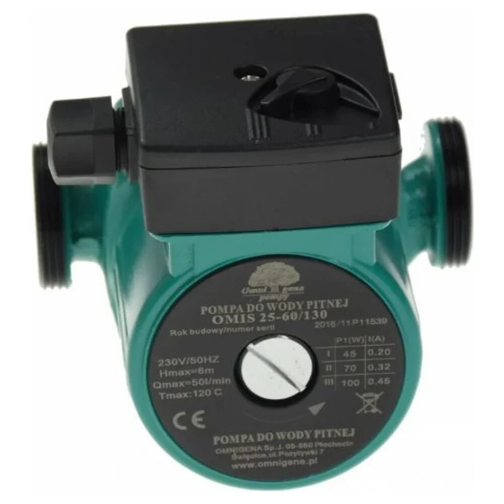 Omnigena OMIS 25-60/130 насос циркуляционный .00000357