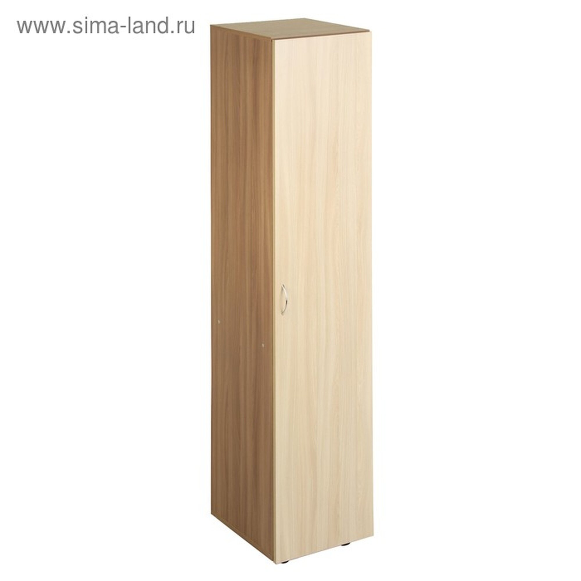 Шкаф-пенал Клик Мебель, ЛДСП, современный стиль, для гостиной, 40x42x190 см