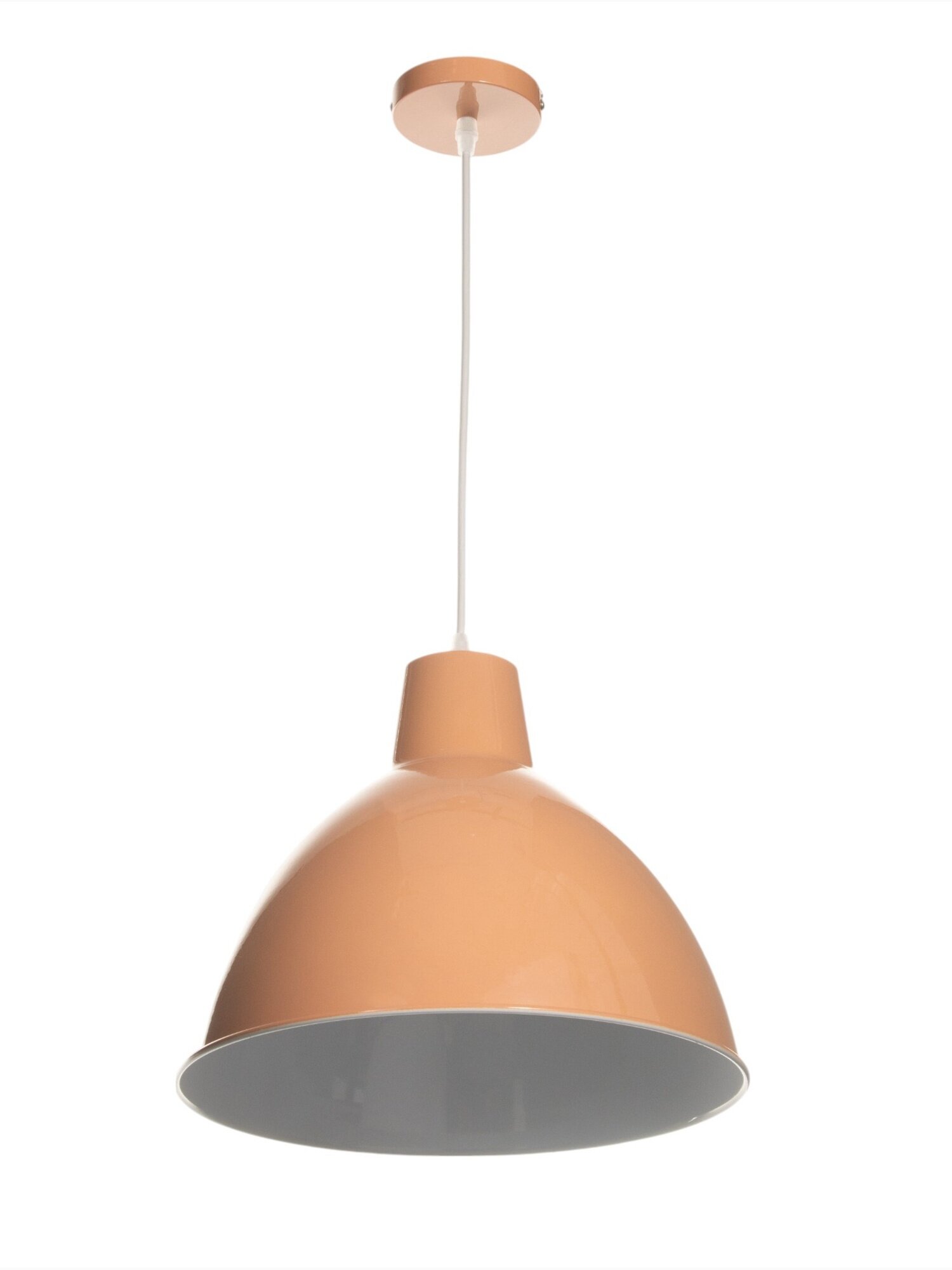 Светильник BayerLux Richard, E27, 40 Вт, розовый, металл, 32,5x32,5x27 см