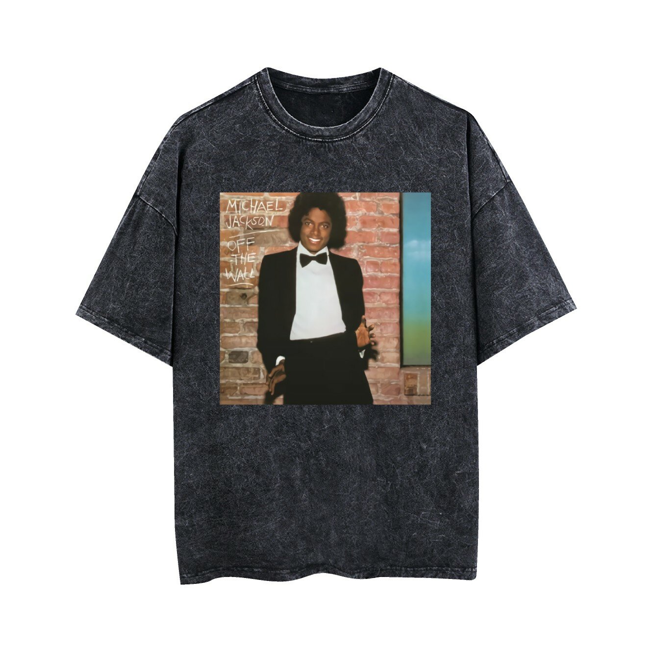 Майкл Джексон Ретро футболка Off The Wall Album Art Michael Jackson Shirt