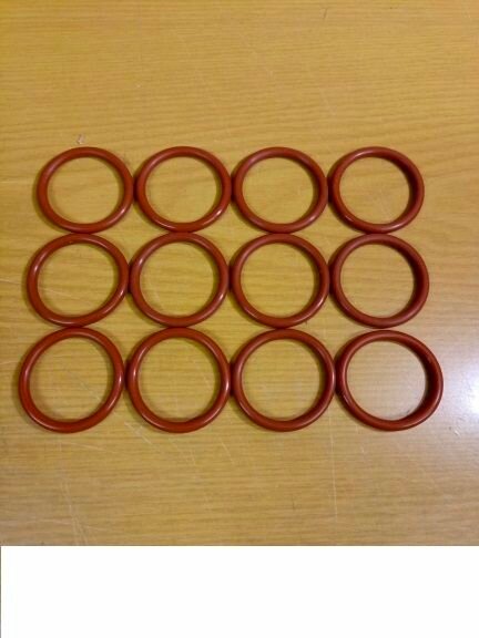 236-1003114-В2 Кольцо упл. стакана форсунки (VMQ70) силикон 12 шт