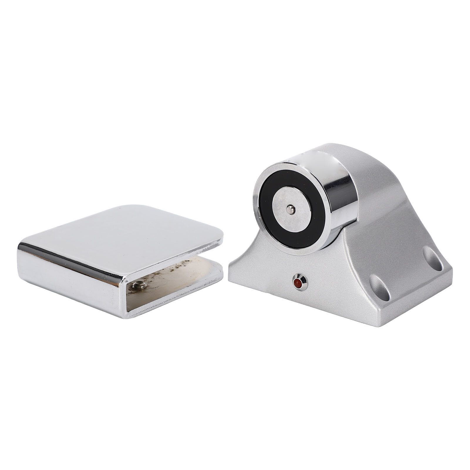 Электромагнитная дверная задвижка с магнитным доводчиком и удерживающим устройством 500N с прижимом DC 24V