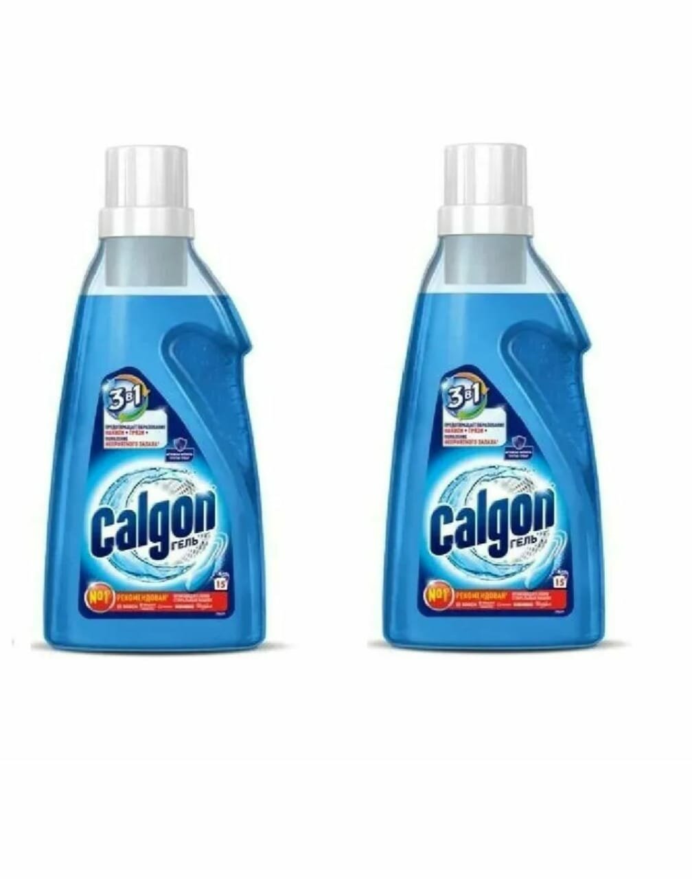 Гель для смягчения воды и предотвращения накипи Calgon 3 в 1 ,750 мл,2 шт.