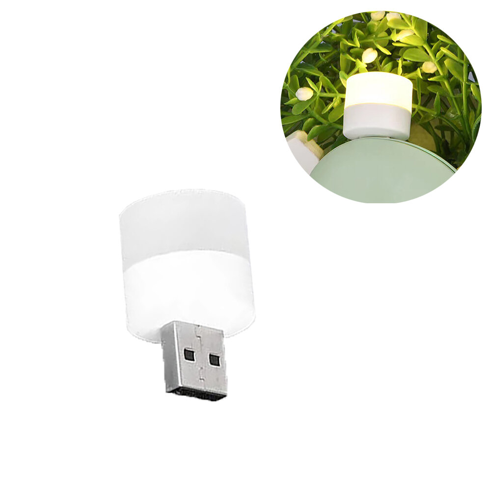 10ШТ 1 ВТ 5 В USB-Подключаемые Ночные Светильники LED Теплый Свет Портативная Маленькая Лампа Для Чтения