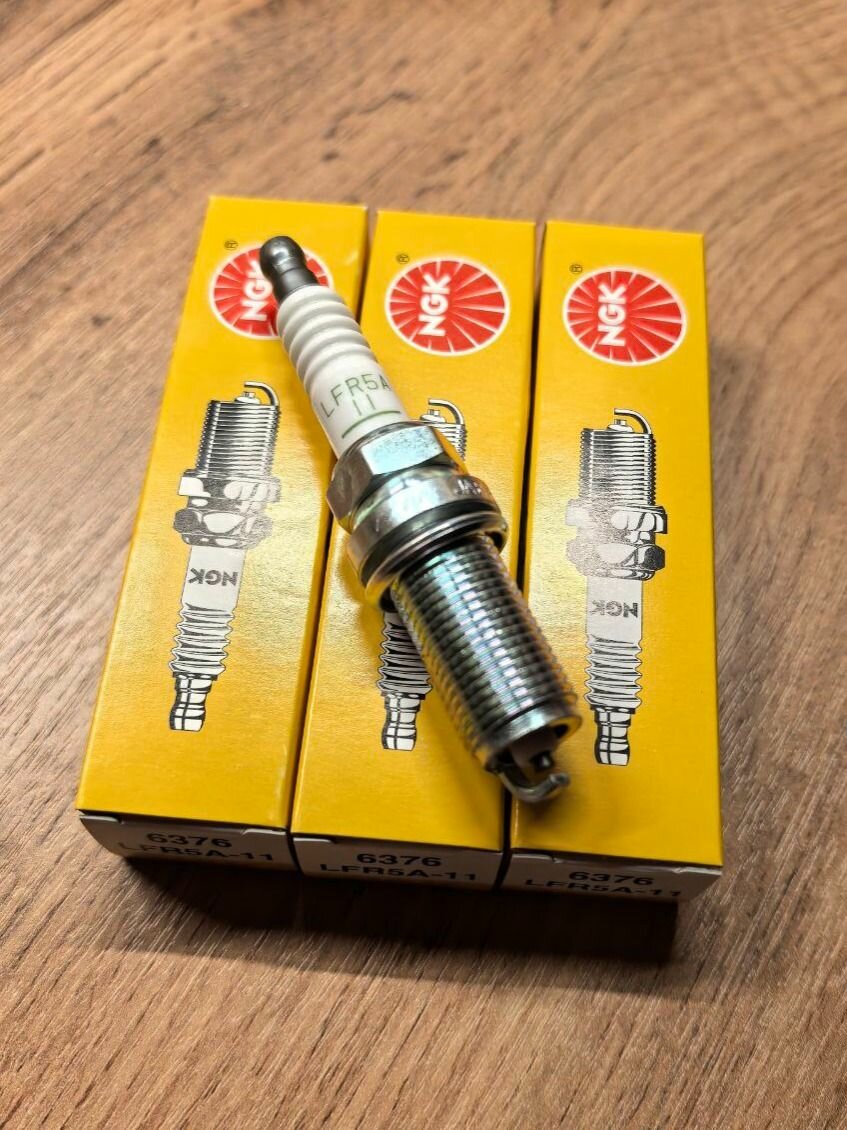 Свеча зажигания NGK 6376 LFR5A-11, оригинал