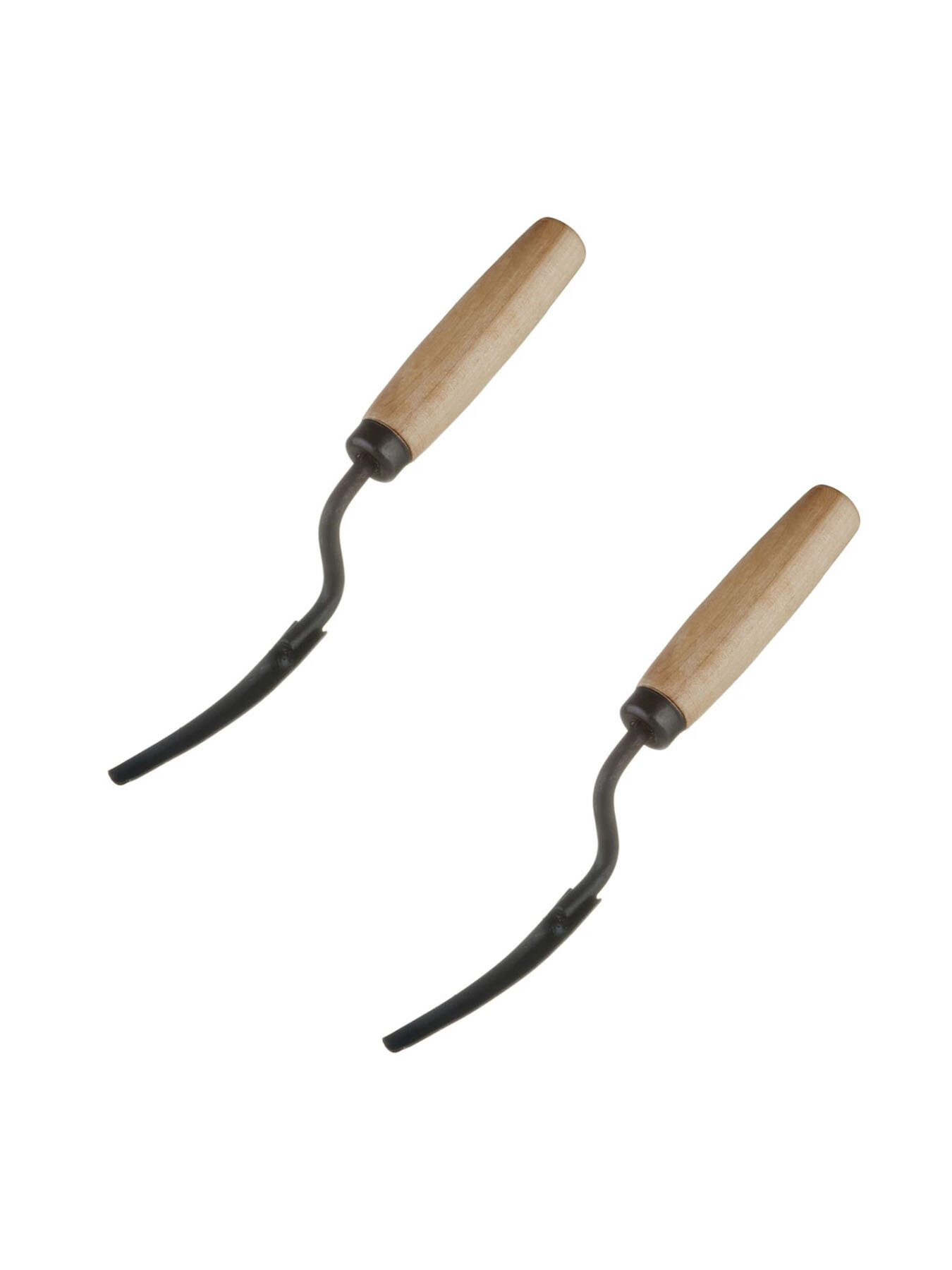 Расшивка швов кирпичной кладки вогнутая с деревянной ручкой (2 шт.)