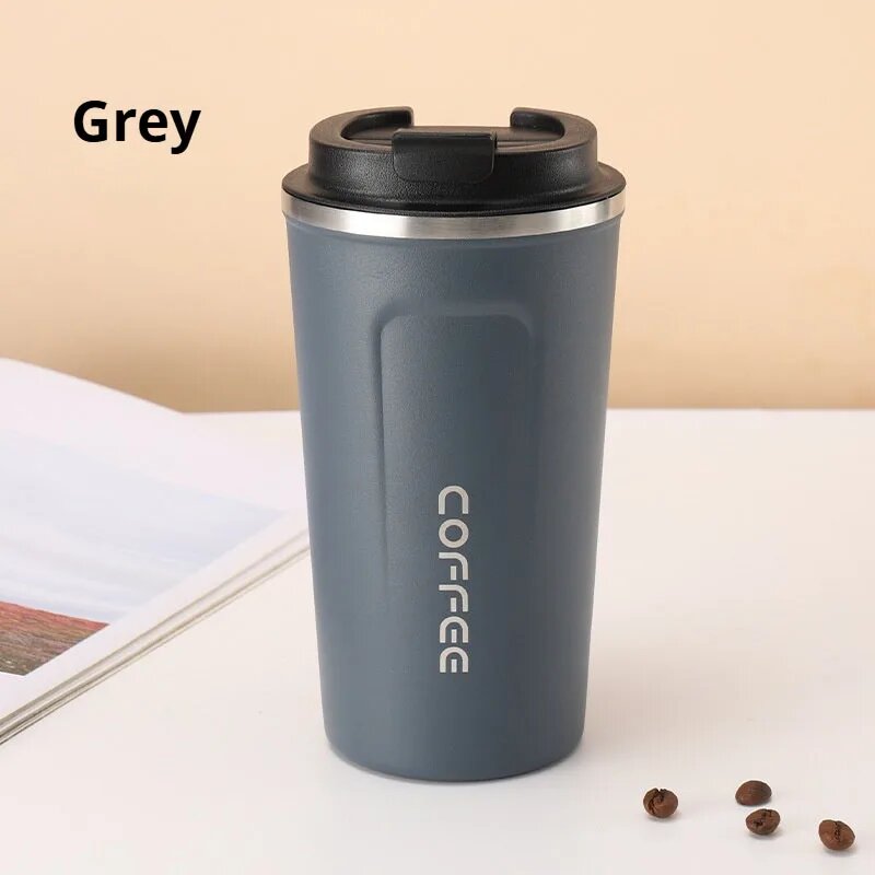 Термокружка из нержавеющей стали 380/510 мл Серый, 510ML, Grey