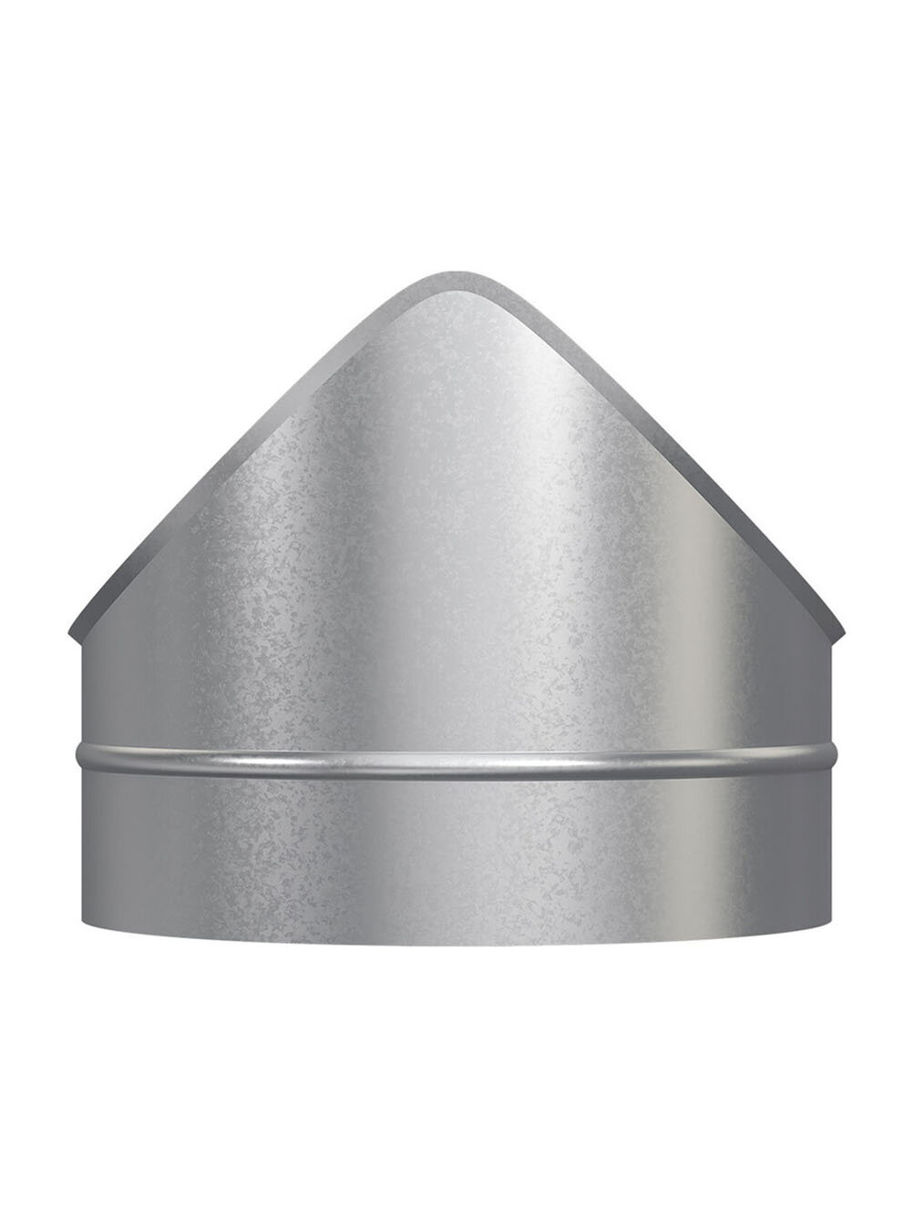 Врезка для круглых воздуховодов d250х250 мм оцинкованная