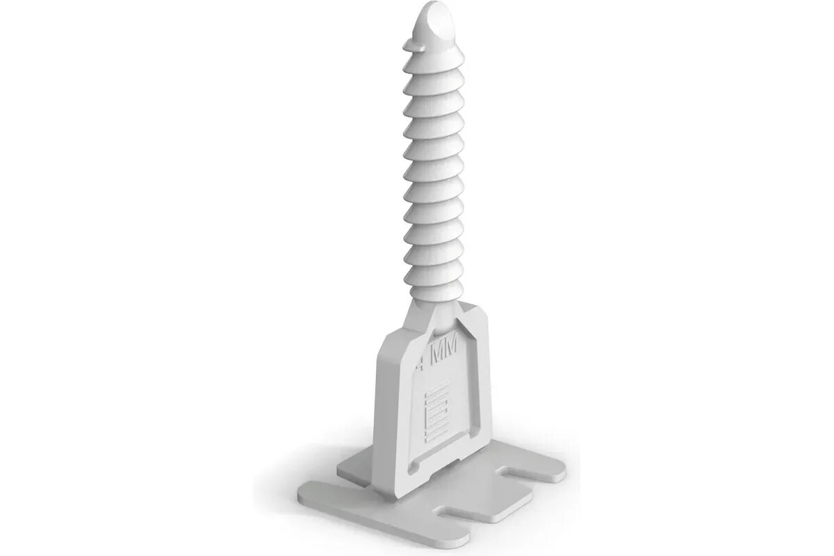 Система выравнивания плитки | корректор шва BASIS 4мм, линейный, 100 шт, пакет 30122443/10