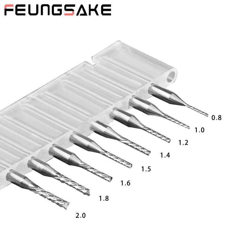 Набор фрез FEUNGSAKE 5 шт, 3.175 мм, 2.0