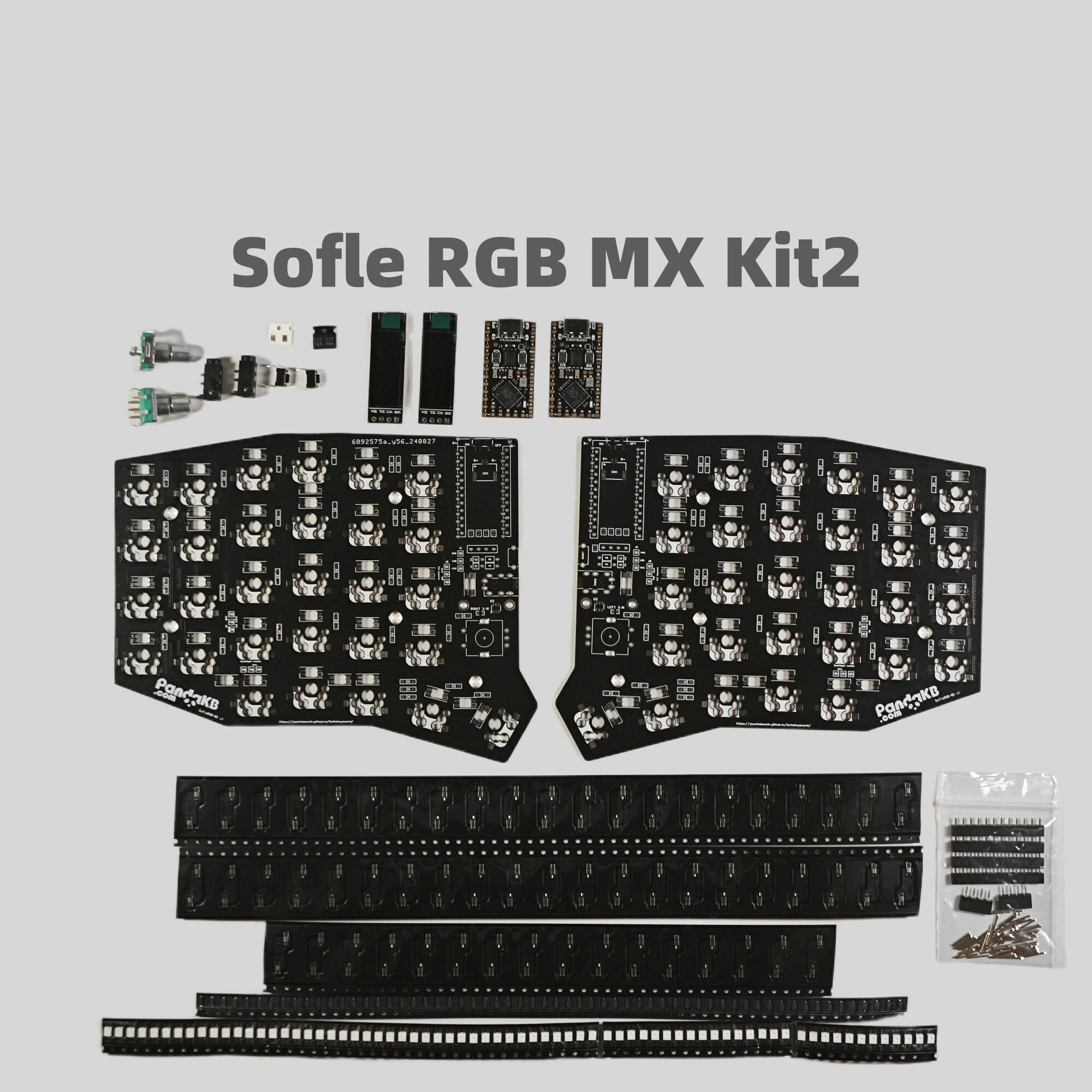 Печатная плата Sofle MX распаянный