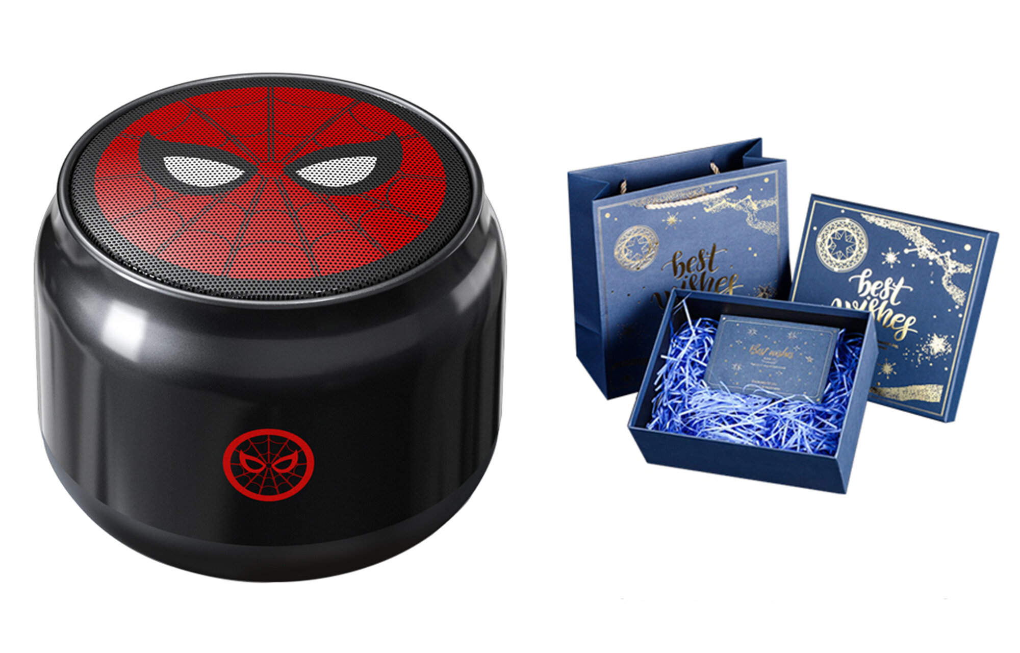 Беспроводные колонки MARVEL Spider-Man (gift box), мощный звук, компактный дизайн, идеальны для подарка