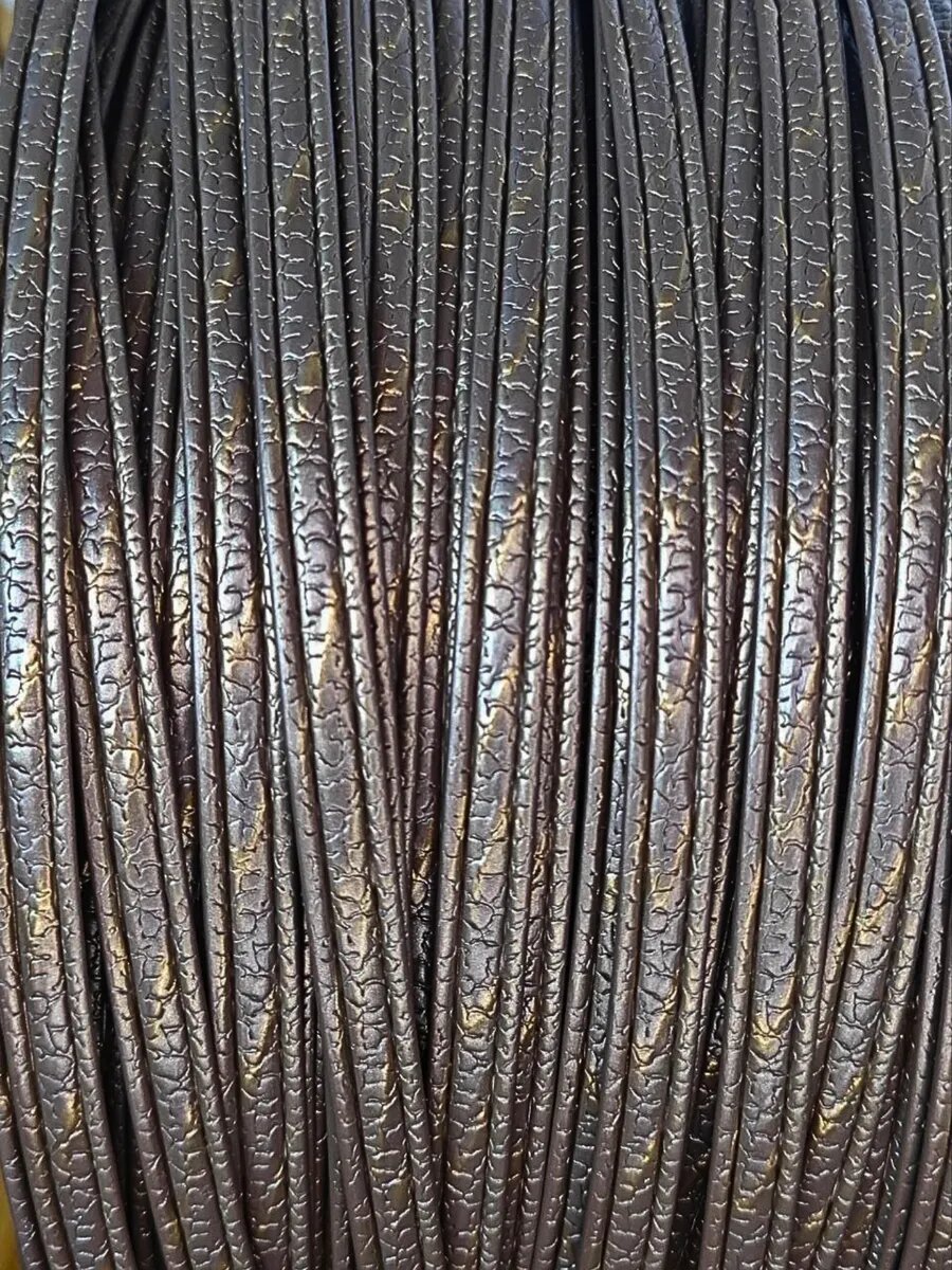 Искусственный ротанг для плетения, полумесяц 8 мм