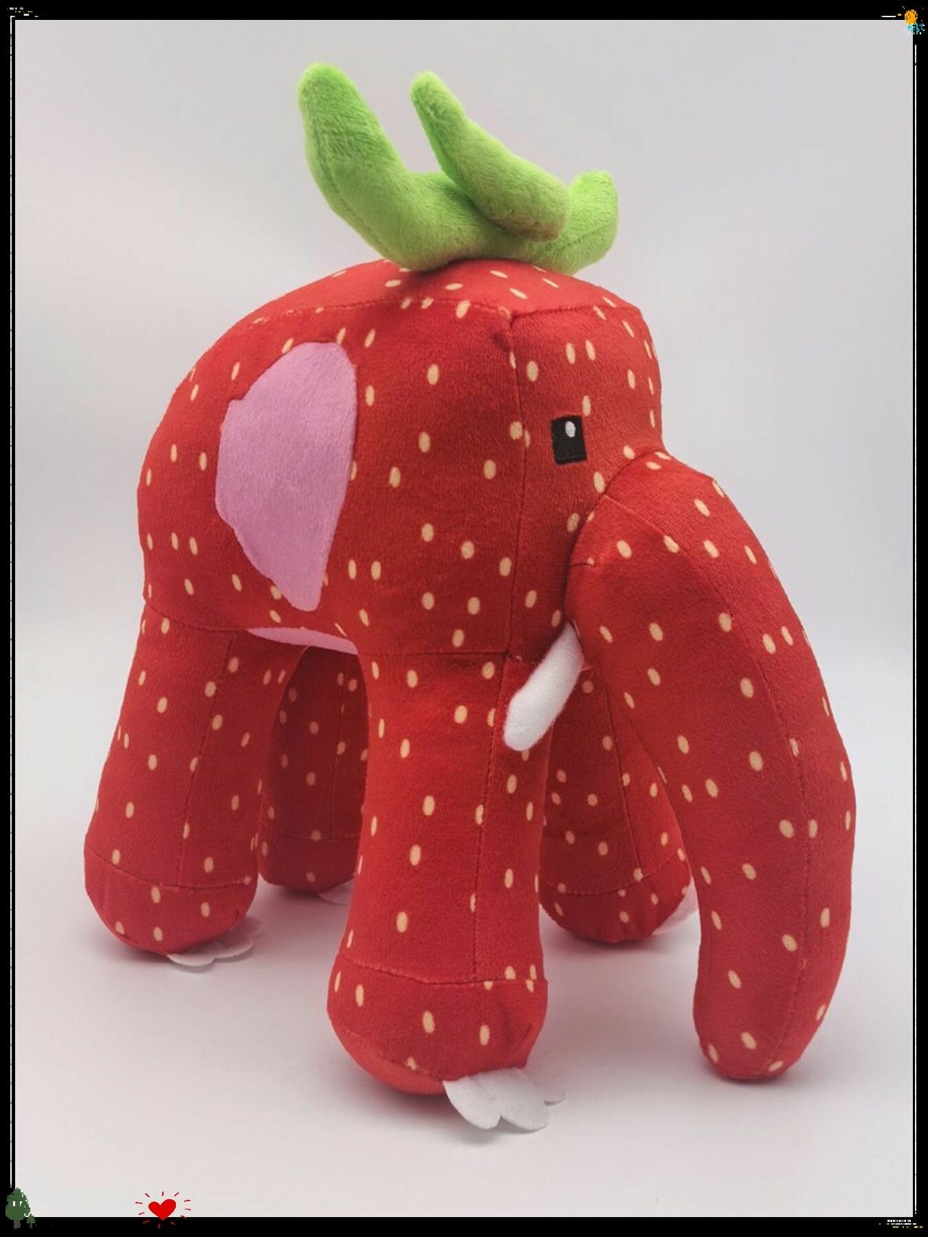 Мягкая Игрушка STEAL A BRAINROT/Strawberry Elephant,25см