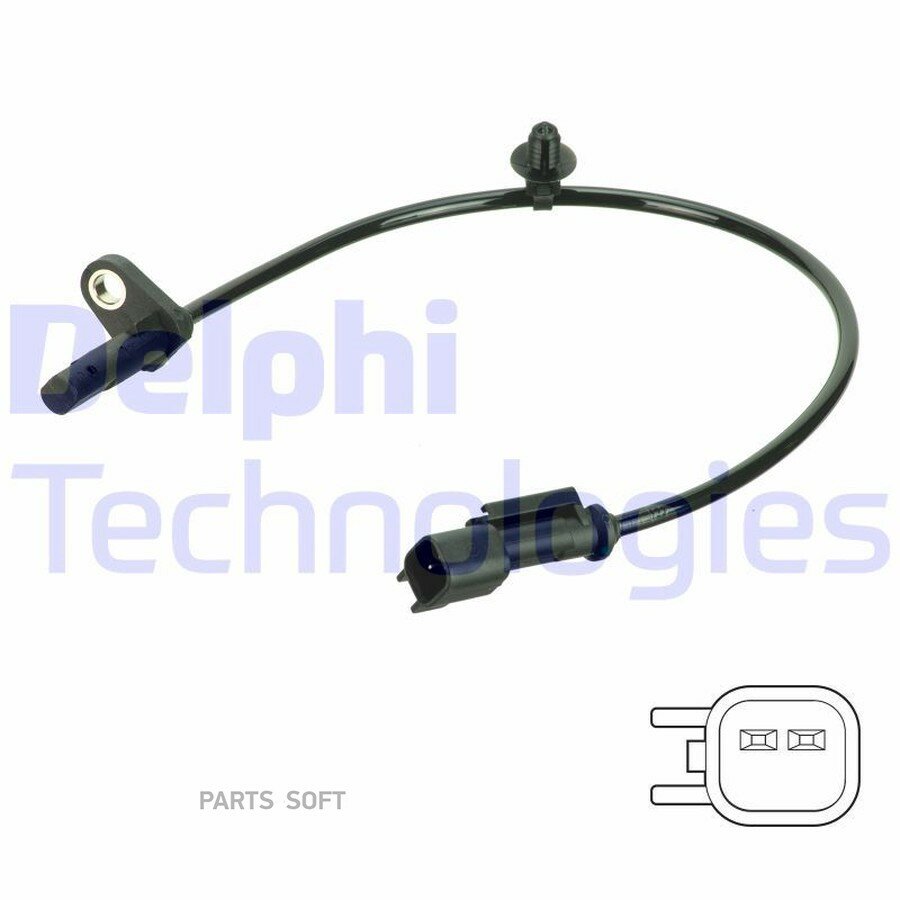 DELPHI SS20805 Датчик ABS Tourneo Custom, Transit 290, Transit 310, Transit 330, Transit 350, Transit Custom 250, Transit