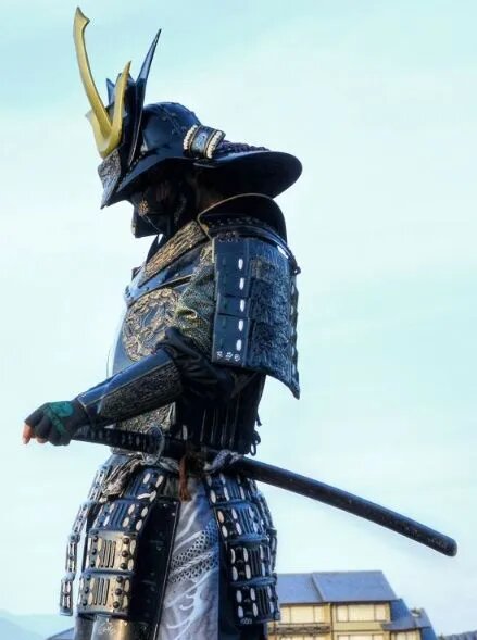 Алмазная Мозаика "Самурай" 40*50 См, Безрамная, Идеальна Для Дома, Украшения, Подарков.