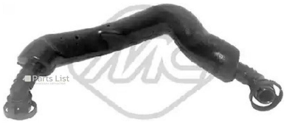 Патрубок системы вентиляции картерных газов BMW 5' E60 METALCAUCHO арт. 35036