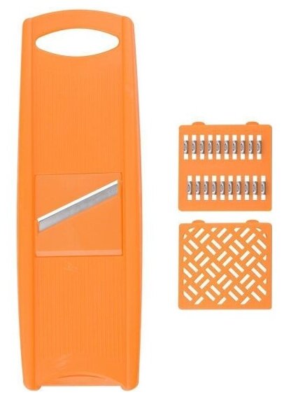 Терка с 3 насадками "мини трио" Мультидом МТ76-23